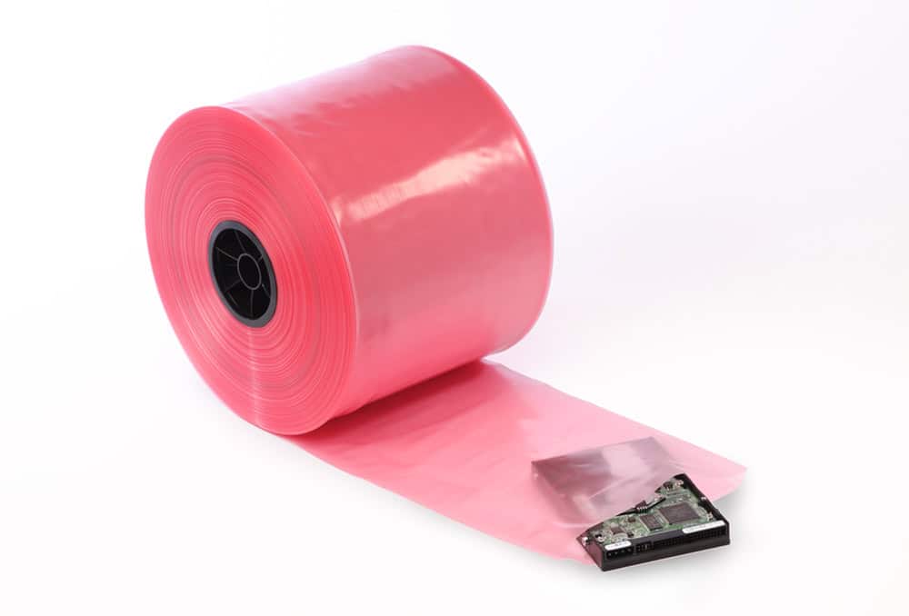 Pink Anti-Static Poly Tubing | Simply Polybags